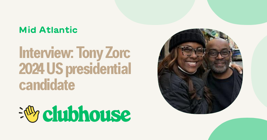 Interview: Tony Zorc 2024 US presidential candidate