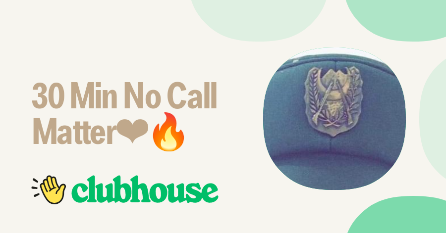 30 Min No Call Matter 🔥