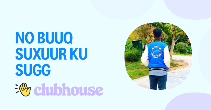 NO BUUQ SUXUUR KU SUGG