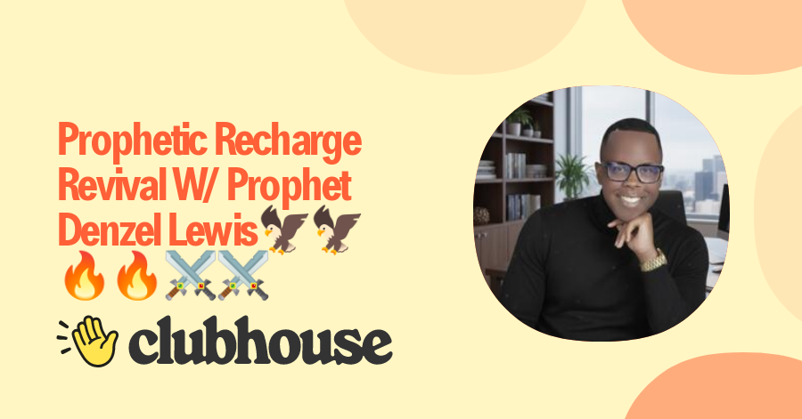 Prophetic Recharge Revival W/ Prophet Denzel Lewis🦅🦅🔥🔥⚔️⚔️
