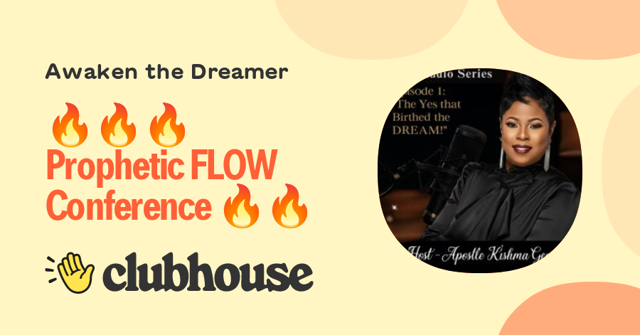 Join 🔥🔥🔥Prophetic FLOW Conference 🔥🔥