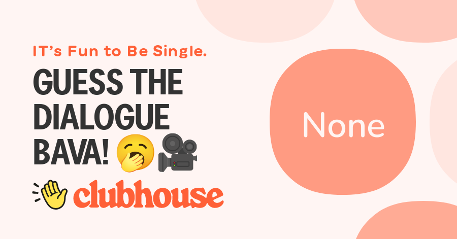 Join GUESS THE DIALOGUE BAVA! 🥱🎥