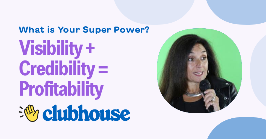 Join Visibility + Credibility = Profitability