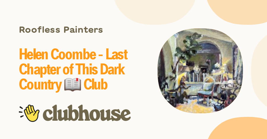 Helen Coombe - Last Chapter of This Dark Country 📖 Club