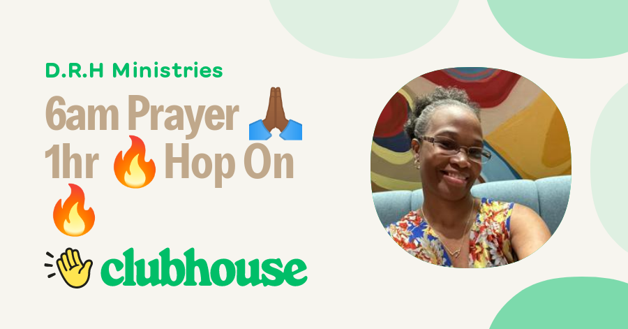 6am Prayer 🙏🏾 1hr 🔥Hop On🔥