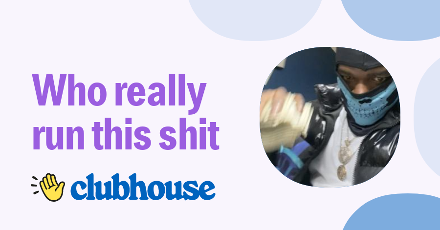 Who really run this shit
