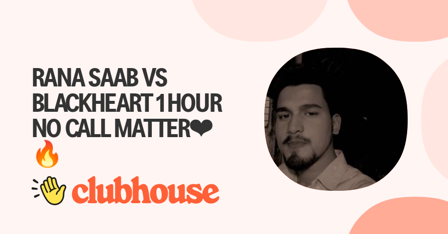 RANA SAAB VS BLACKHEART 1 HOUR NO CALL MATTER 🔥