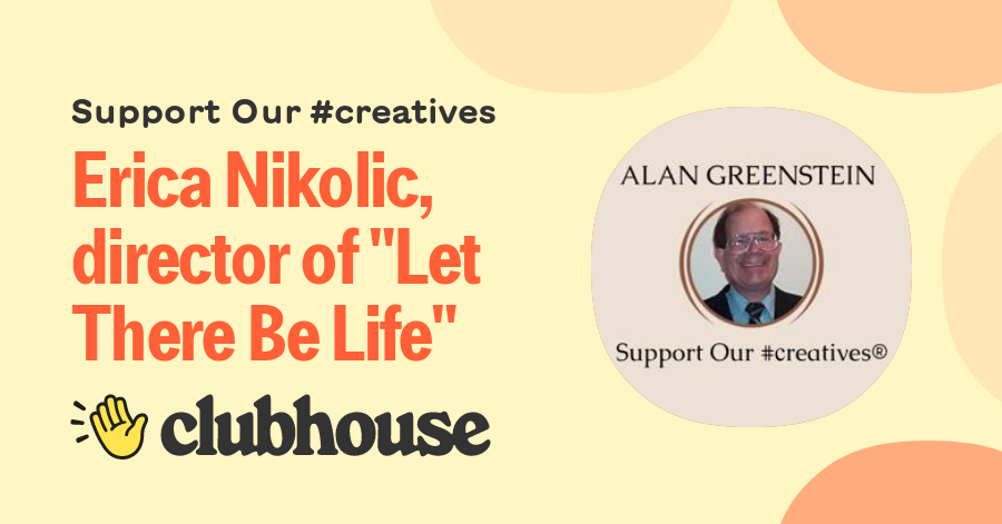 Erica Nikolic, director of "Let There Be Life"