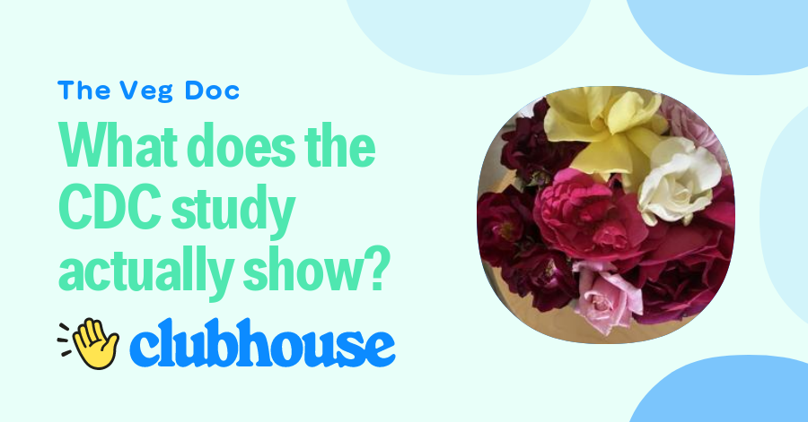 Join What does the CDC study actually show?
