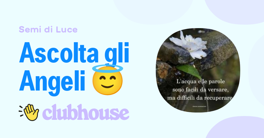 Ascolta gli Angeli 😇