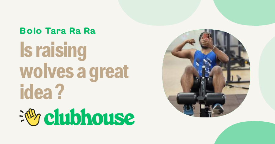 Join Is raising wolves a great idea