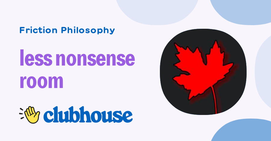 Join less nonsense room