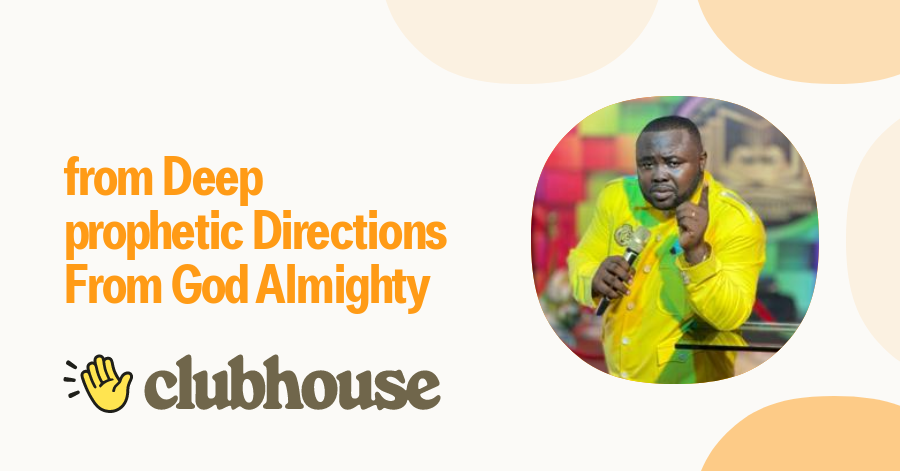 Join from Deep prophetic Directions From God Almighty