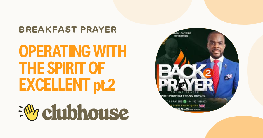 OPERATING WITH THE SPIRIT OF EXCELLENT pt.2