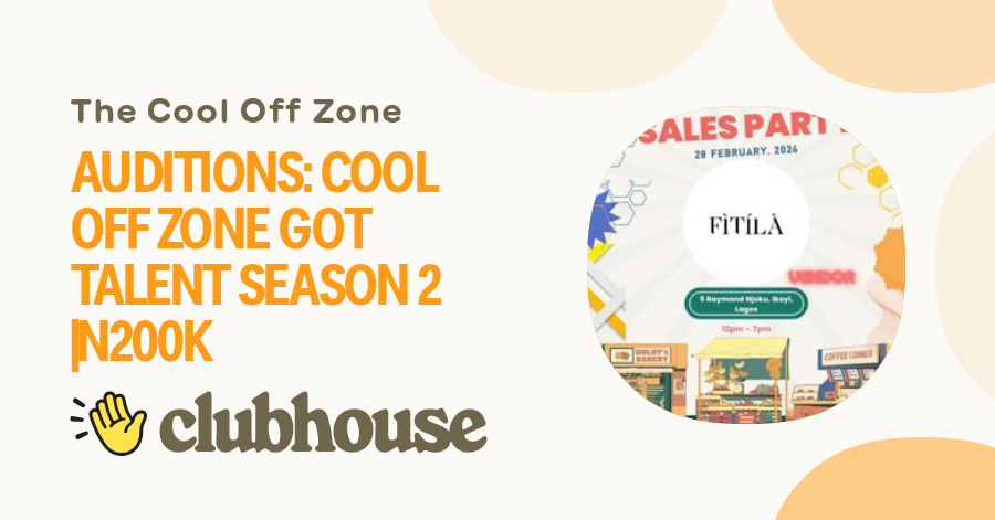 AUDITIONS: COOL OFF ZONE GOT TALENT SEASON 2 |N200K