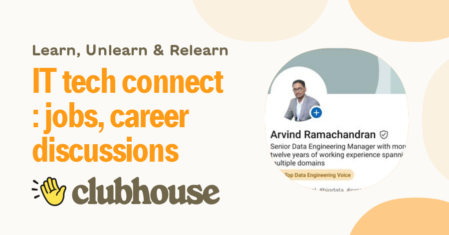IT tech connect : jobs, career discussions