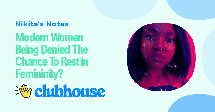 Modern Women Being Denied The Chance To Rest in Femininity?