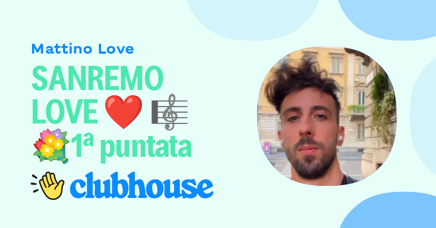 SANREMO LOVE ️ 🎼💐1ª puntata