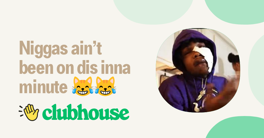 Niggas ain’t been on dis inna minute 😹😹