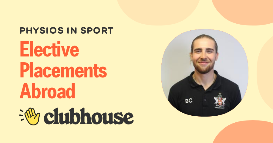 Elective Placements Abroad - PHYSIOS IN SPORT