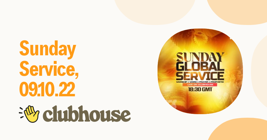 Sunday Service, 09.10.22
