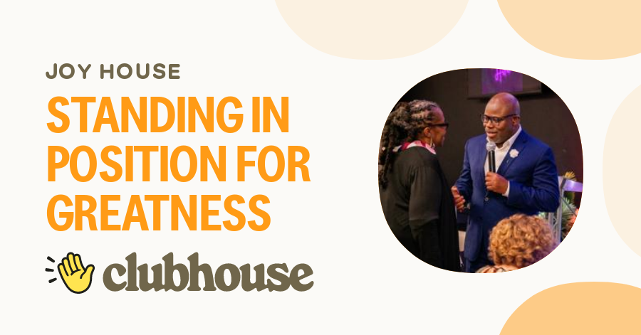 STANDING IN POSITION FOR GREATNESS