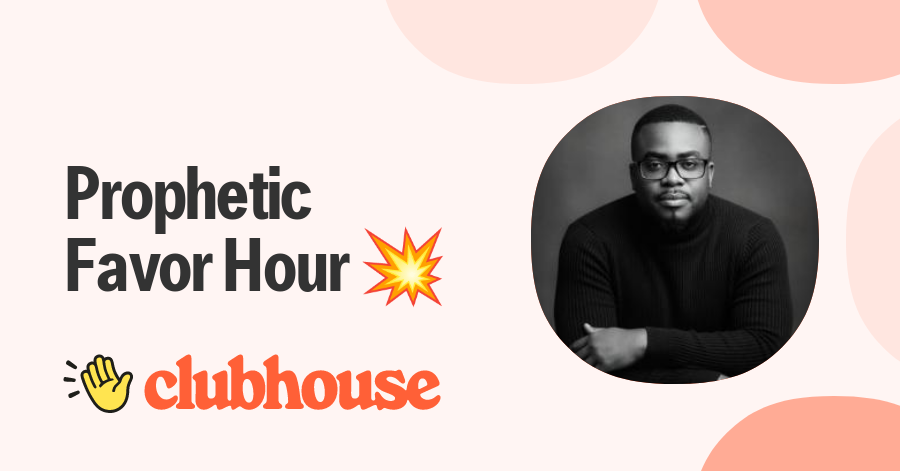 Prophetic Favor Hour 💥