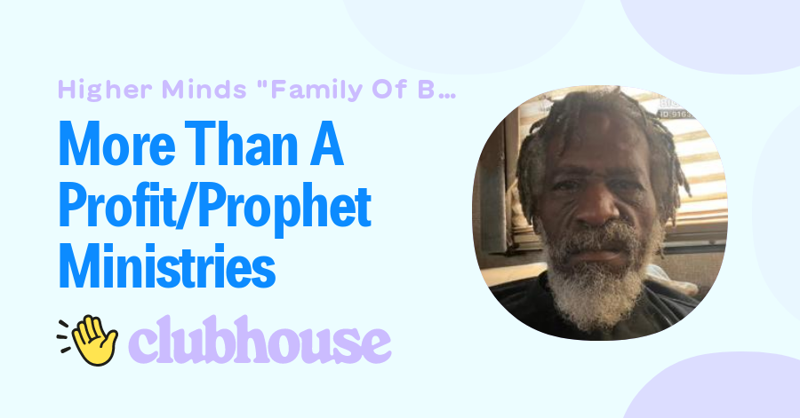 Join More Than A Profit/Prophet Ministries