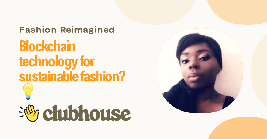 Blockchain technology for sustainable fashion? 💡