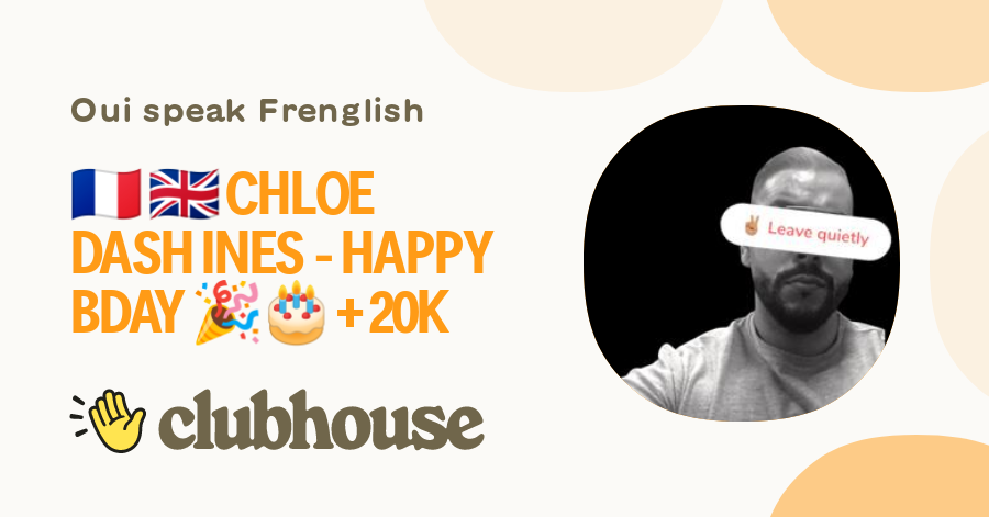 🇫🇷 🇬🇧 CHLOE DASH INES - HAPPY BDAY 🎉🎂 + 20K