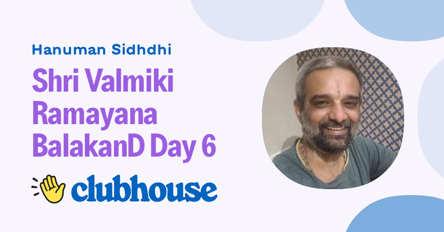 Shri Valmiki Ramayana BalakanD Day 6