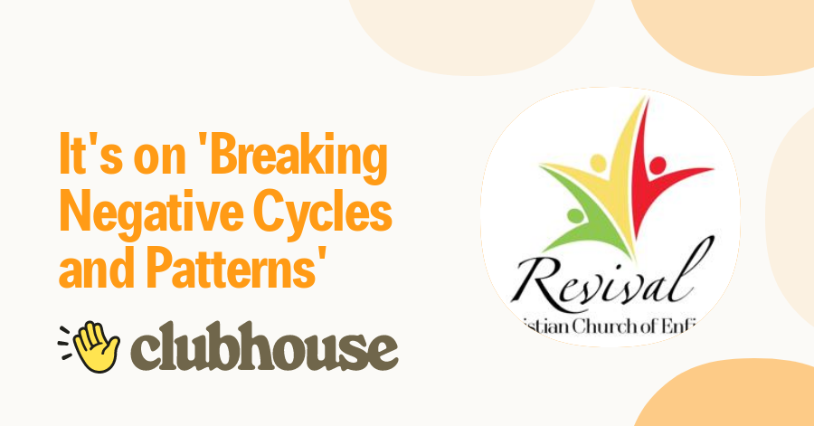 Join It's on 'Breaking Negative Cycles and Patterns'