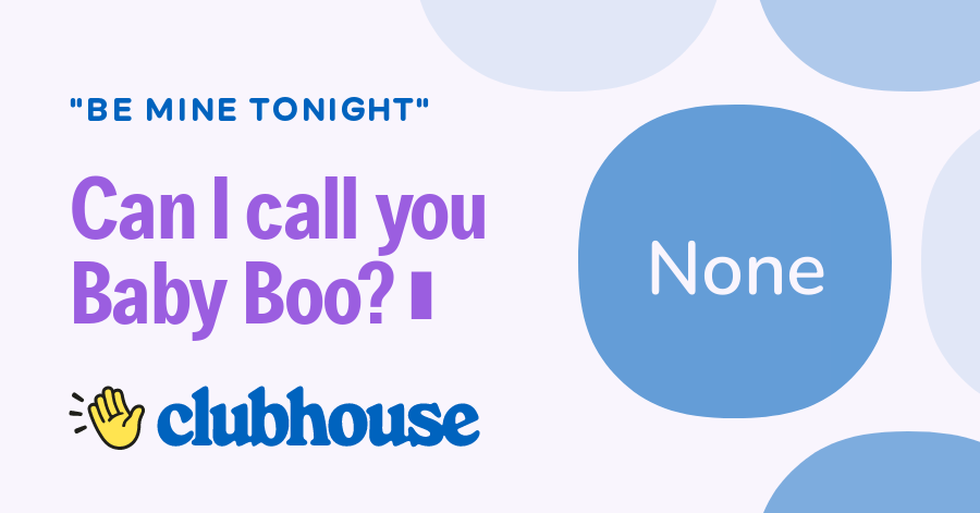 Join Can I call you Baby Boo?