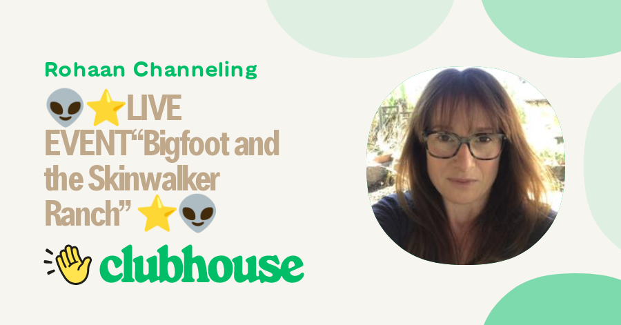 👽⭐️LIVE EVENT“Bigfoot and the Skinwalker Ranch” ⭐️👽