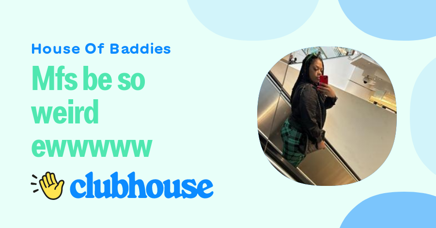 Mfs be so weird ewwwww