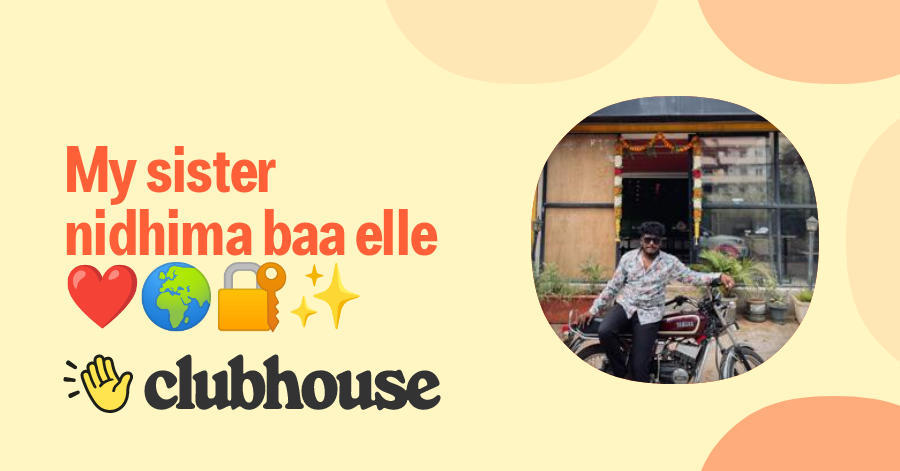 My sister nidhima baa elle ️🌍🔐