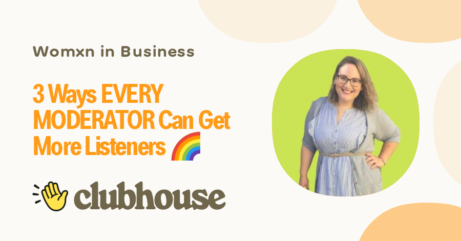 3 Ways EVERY MODERATOR Can Get More Listeners 🌈