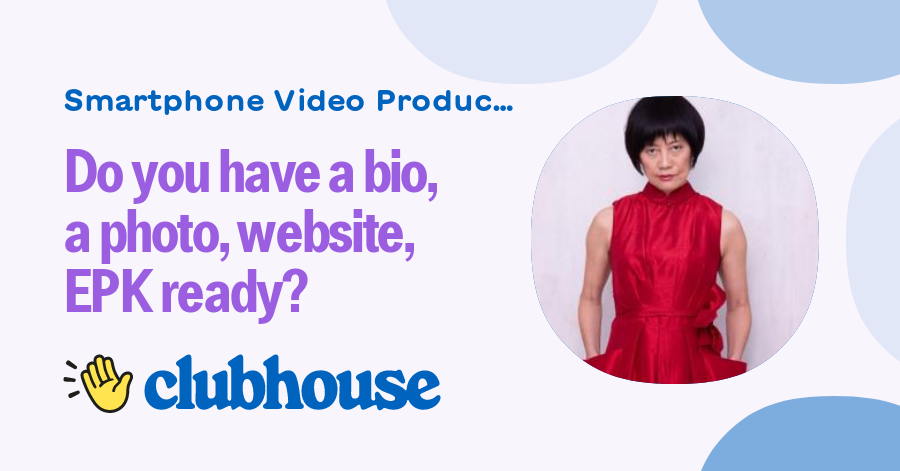 Do you have a bio, a photo, website, EPK ready?