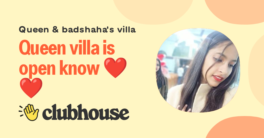 Join Queen villa is open know ️ ️