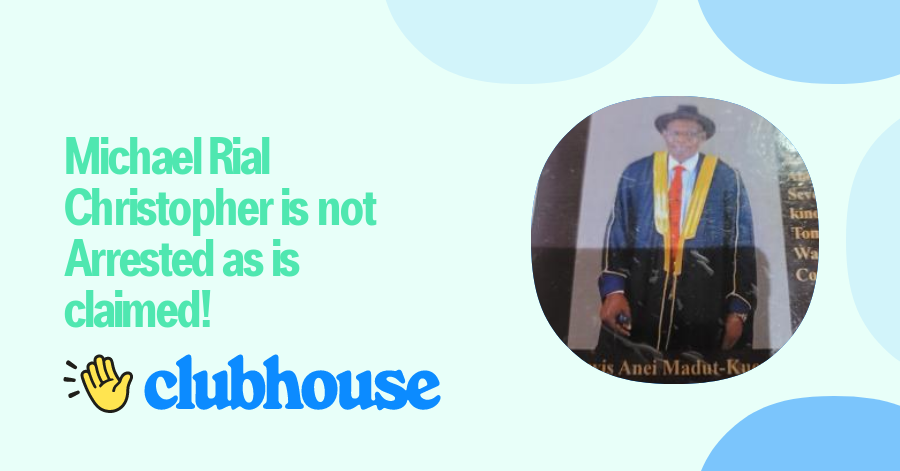 Michael Rial Christopher is not Arrested as is claimed!