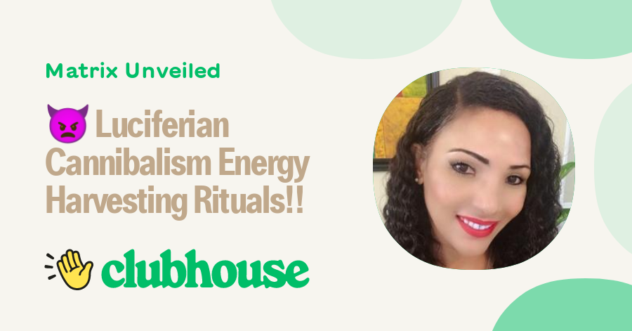 Join 👿 Luciferian Cannibalism Energy Harvesting Rituals‼️