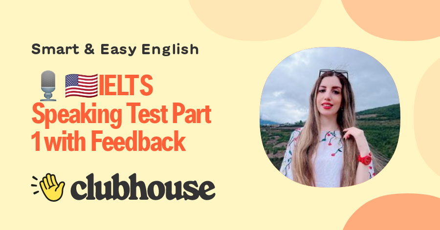 🎙🇺🇸IELTS Speaking Test Part 1 with Feedback