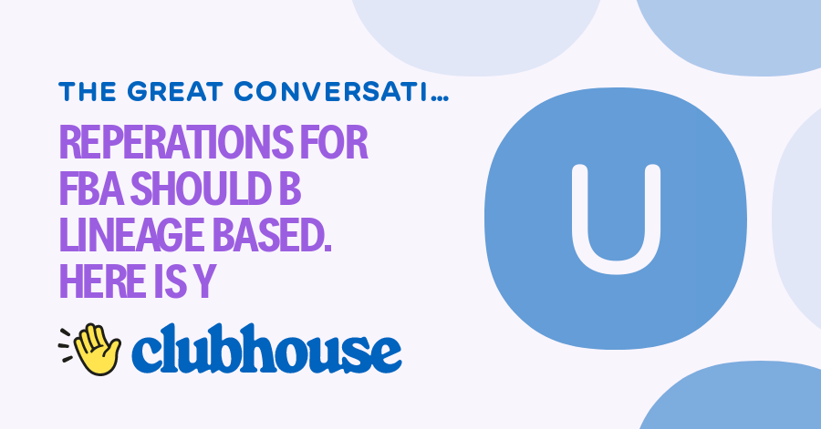 REPERATIONS FOR FBA SHOULD B LINEAGE BASED. HERE IS Y