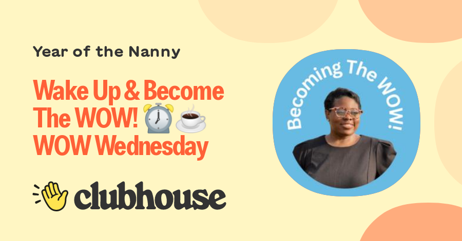 Wake Up & Become The WOW! ⏰☕️ WOW Wednesday