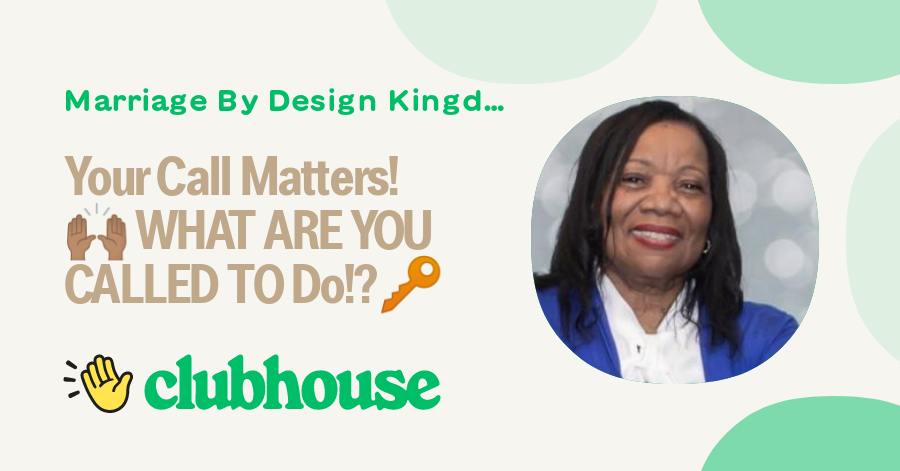 Your Call Matters!🙌🏽 WHAT ARE YOU CALLED TO Do!?🔑