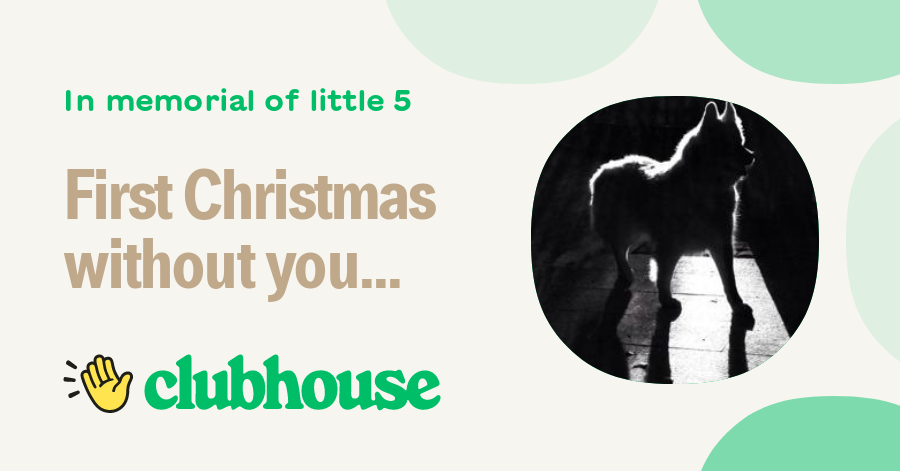 First Christmas without you...