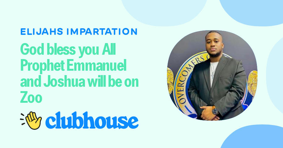 Join God bless you All Prophet Emmanuel and Joshua will be on Zoo