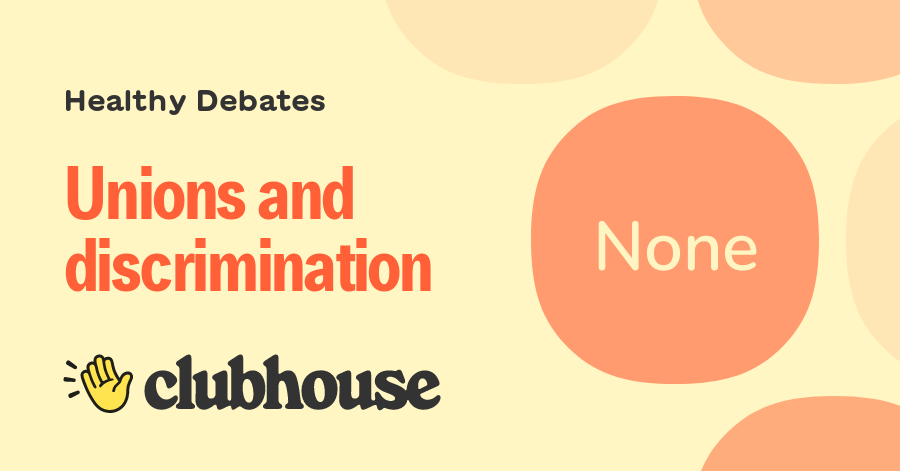 Join Unions and discrimination