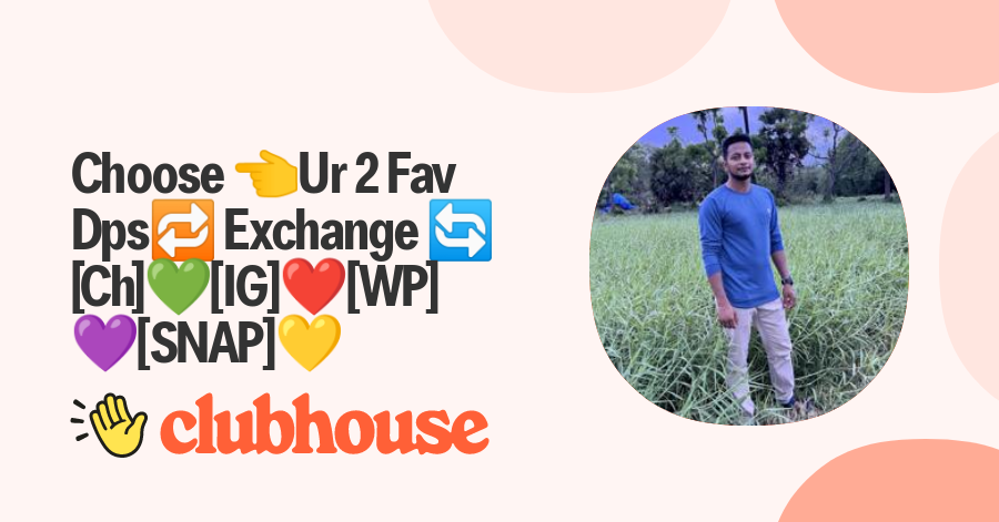 Join Choose 👈Ur 2 Fav Dps🔁 Exchange 🔄 [Ch]💚[IG] ️[WP]💜[SNAP]💛