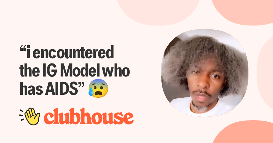 “i encountered the IG Model who has AIDS” 😰